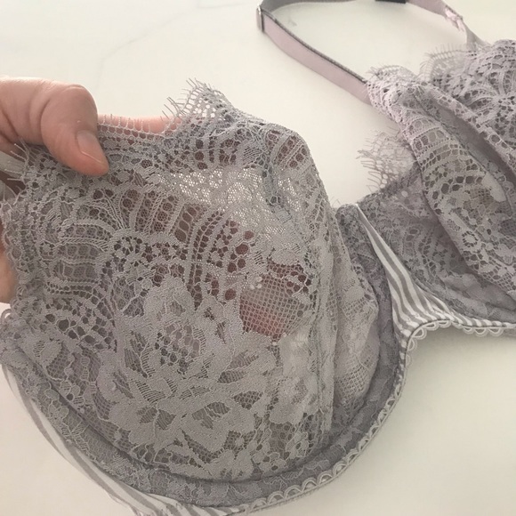 Victoria's Secret | Intimates & Sleepwear | 34dd Victorias Secret Grey ...